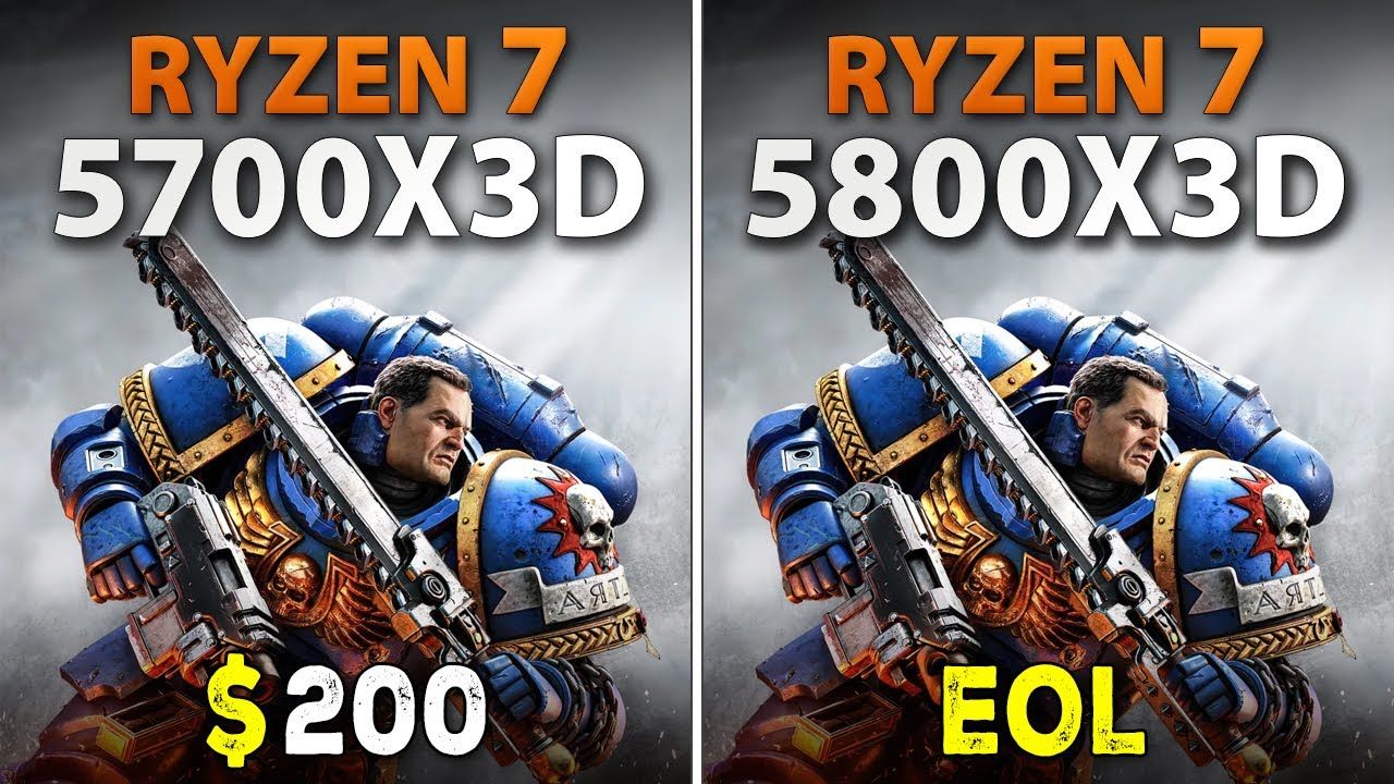 R7 5700X3D vs R7 5800X3D | 1080p分辨率9款游戏对比测试 | 作者:...