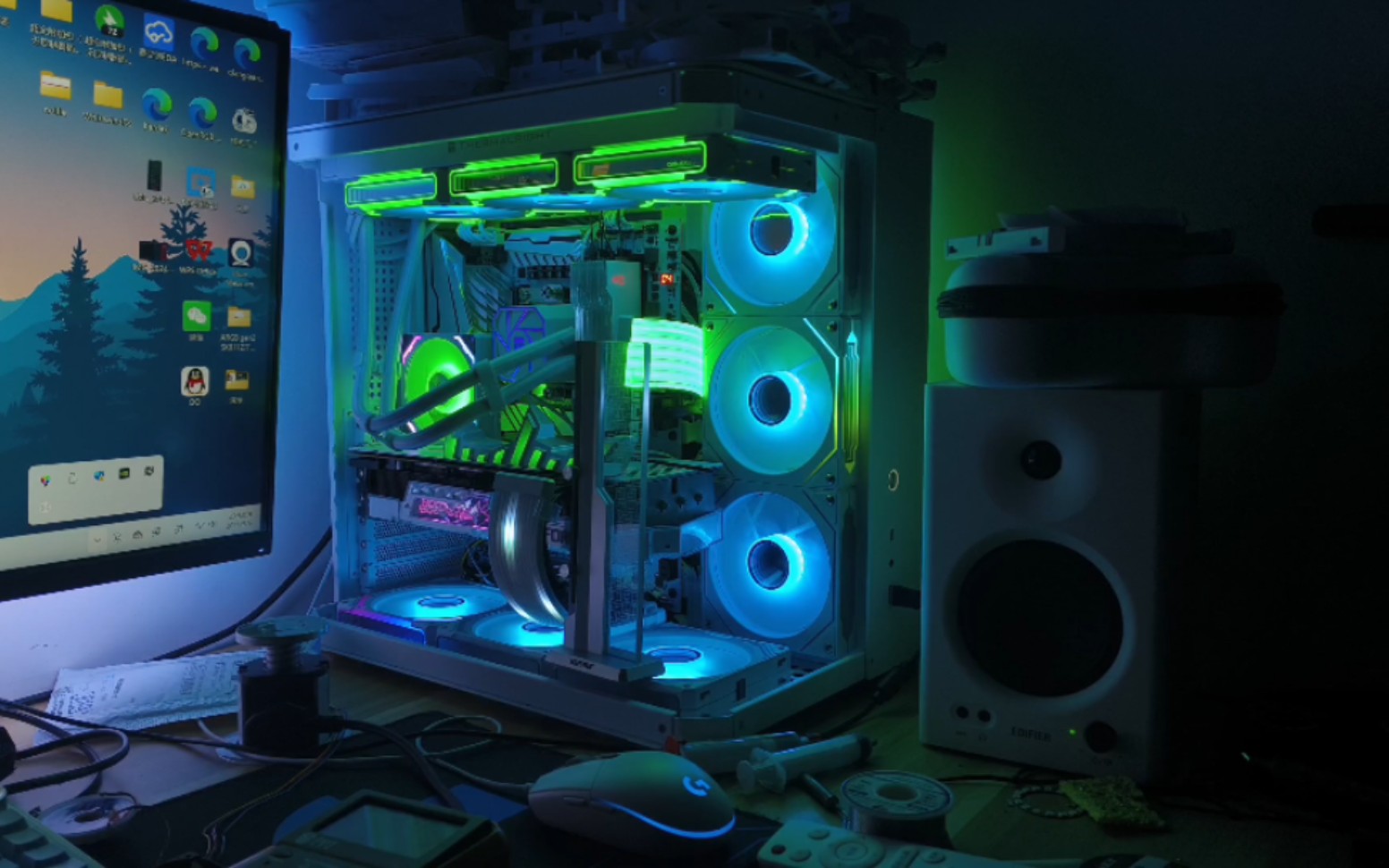摆了一晚上的openRGB