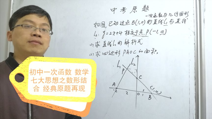 初中数学 一次函数原题再现 七大数学思想之数形结合 大彻大悟
