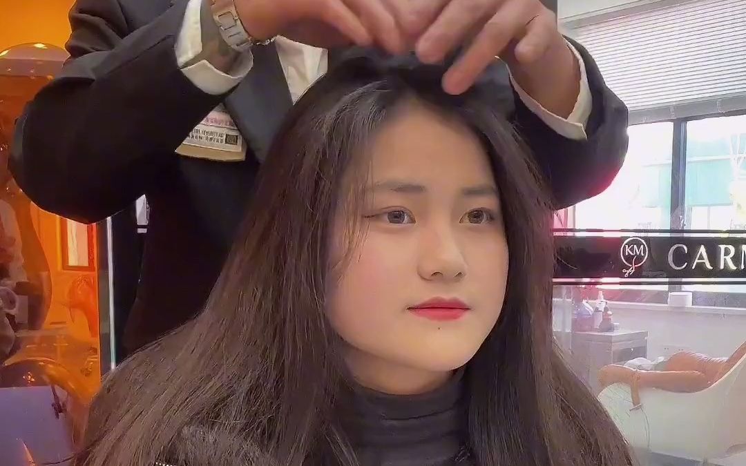 2022年女生减龄锁骨发型,不挑脸型一定要尝试这款❤️长脸方脸的女生