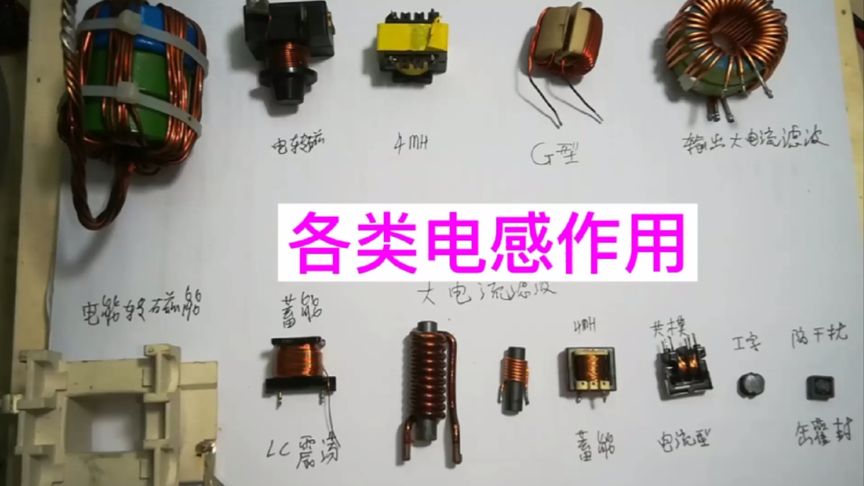 各种规格电感器作用,现归类整理了一下,自己留存用