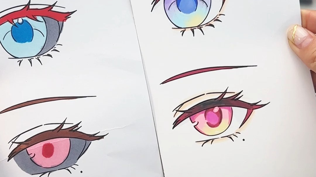 超实用的眼睛渐变色教程!