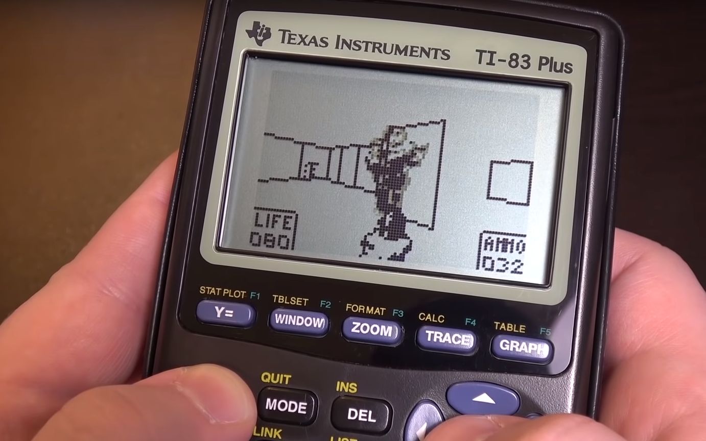 在计算器上运行"毁灭战士"