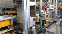 冰箱门板钣金成型自动化生产线 柔性化CNC冲切折弯成型设备