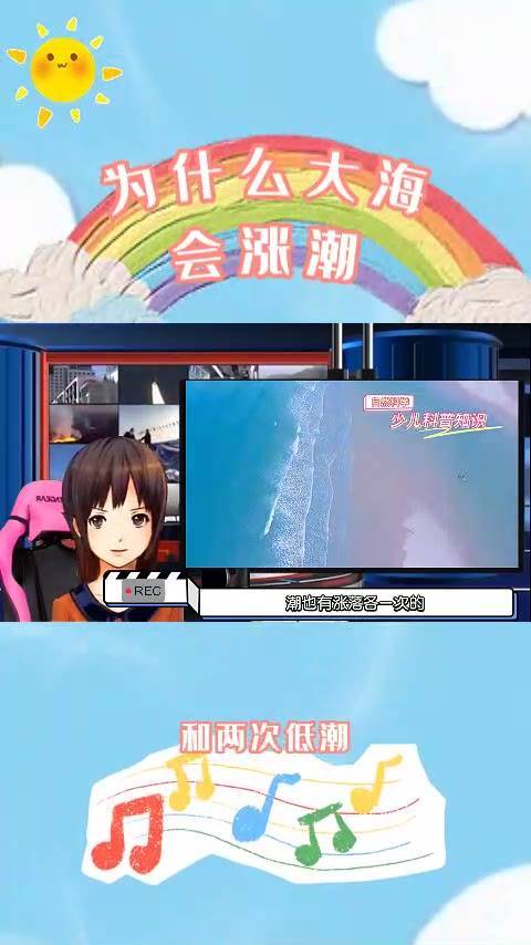 为什么大海会涨潮