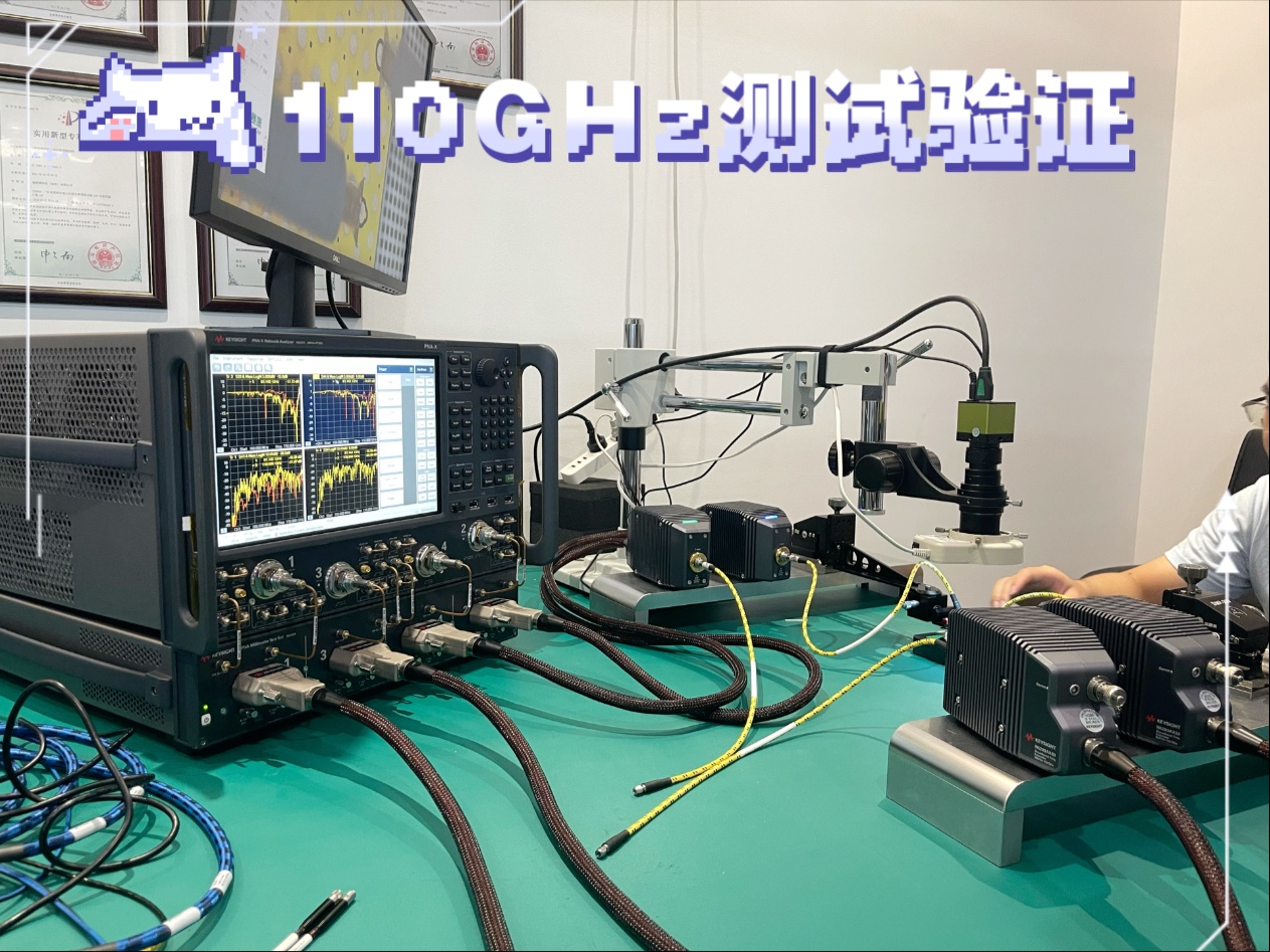 110GHz测试!开始!