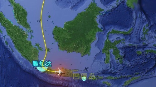 模拟从广州飞往巴厘岛途径南航飞行40公里抵达印度尼西亚旅游
