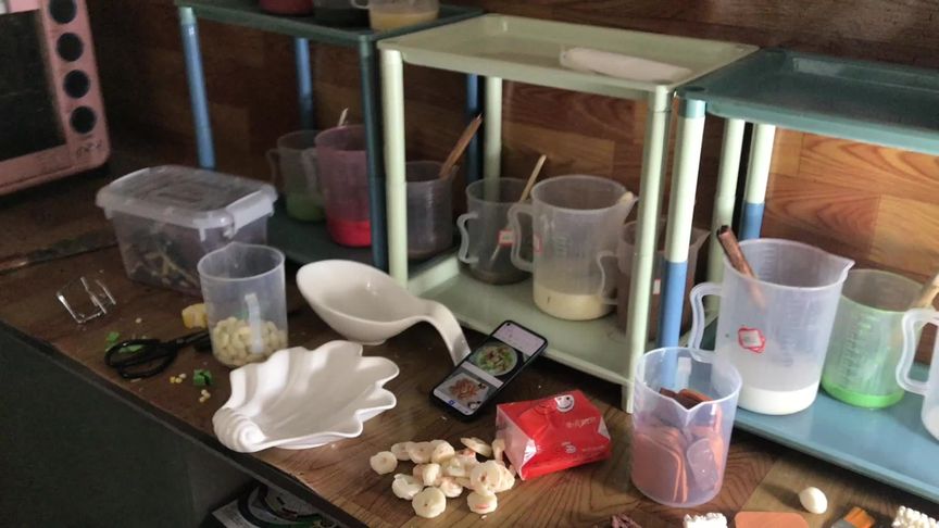 今年实体业真的太难了#食品模型