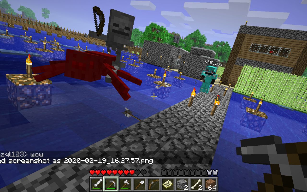 【Minecraft未剪辑视频】Beta 1.7.3服务器日常演示12