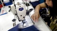 平车车袖片定位- 羽绒服加工视频