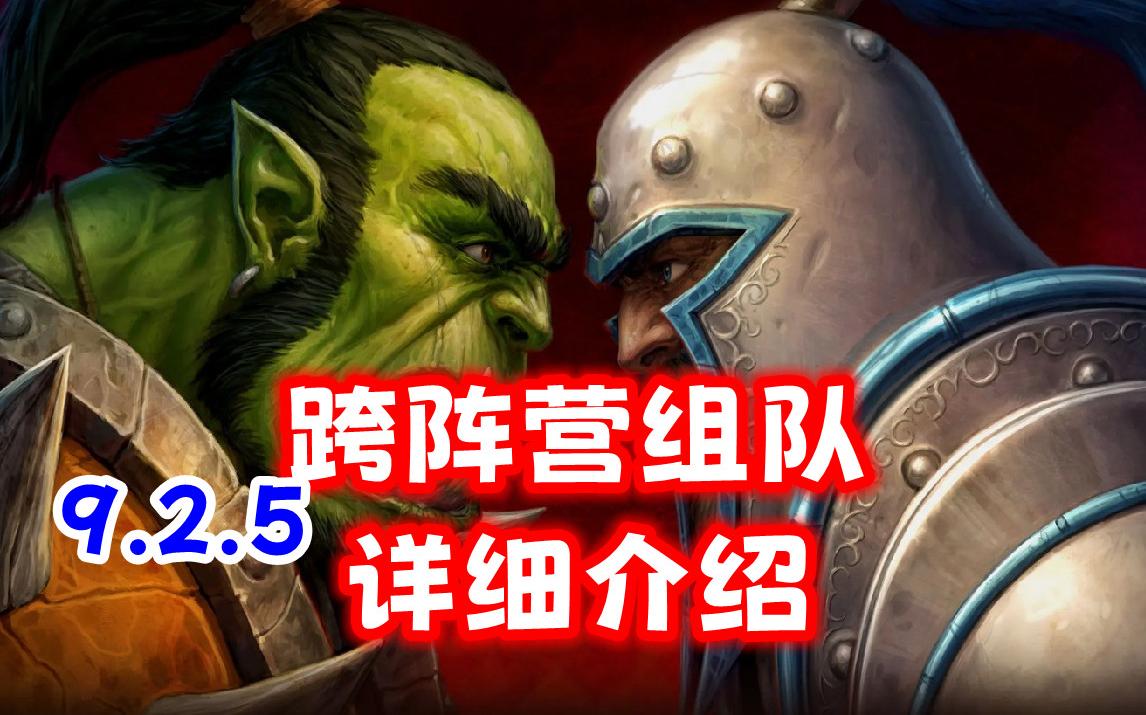 暴雪做了个违背祖宗的改动,跨阵营组队详细介绍!