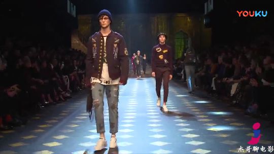 男模时装走秀,这身材真让人羡慕