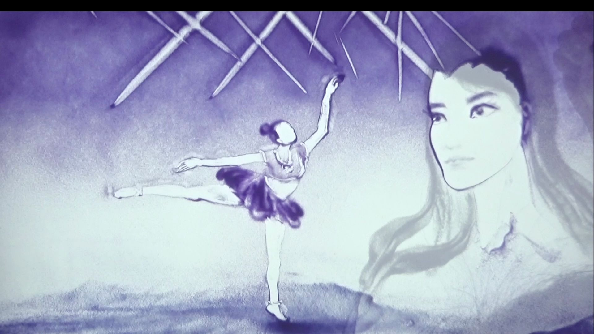 湛江禁毒彩色沙画宣传片。