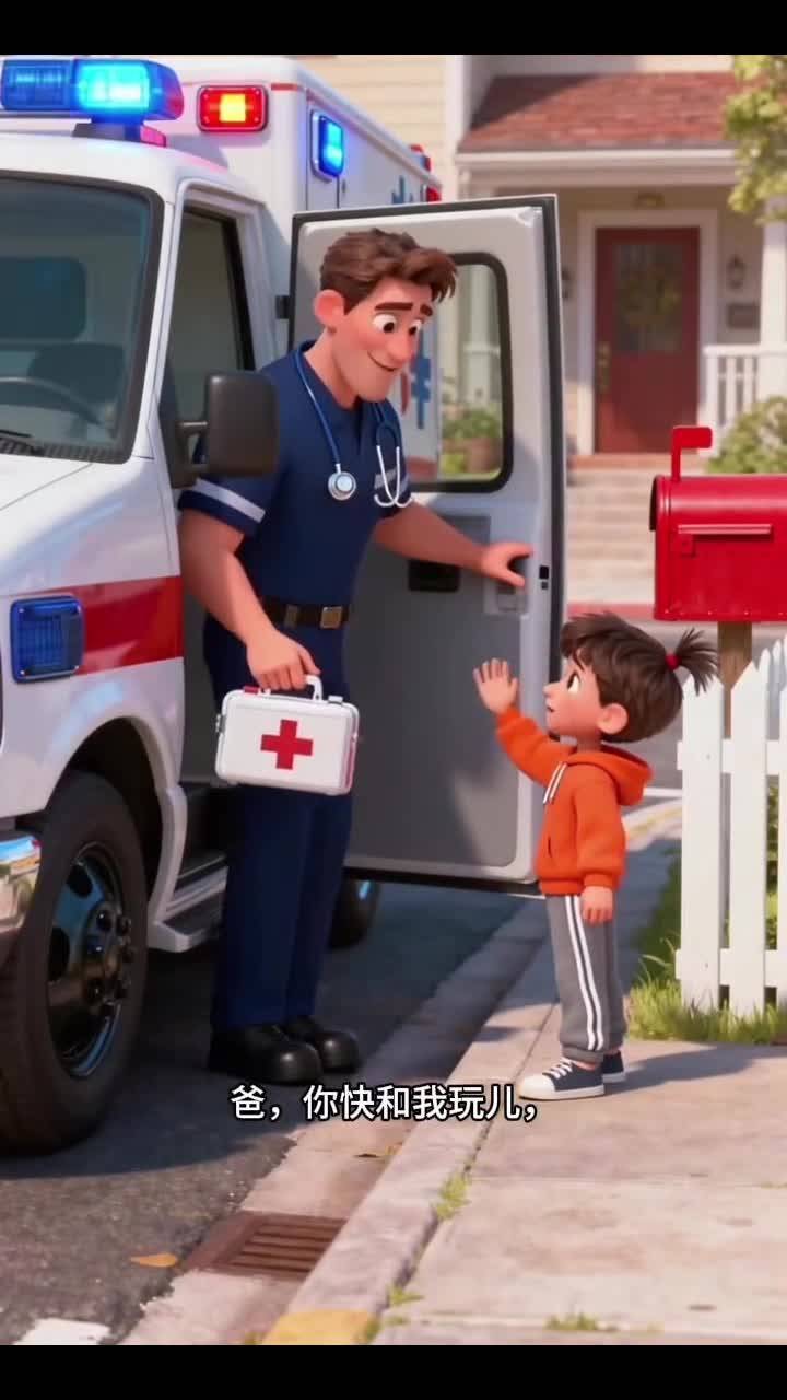 动漫:我们爸爸 我们爸爸很伟大#动画片