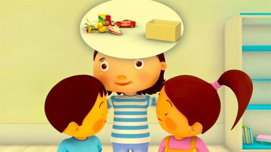 趣味动画:妈妈教大家,整理房间哦!