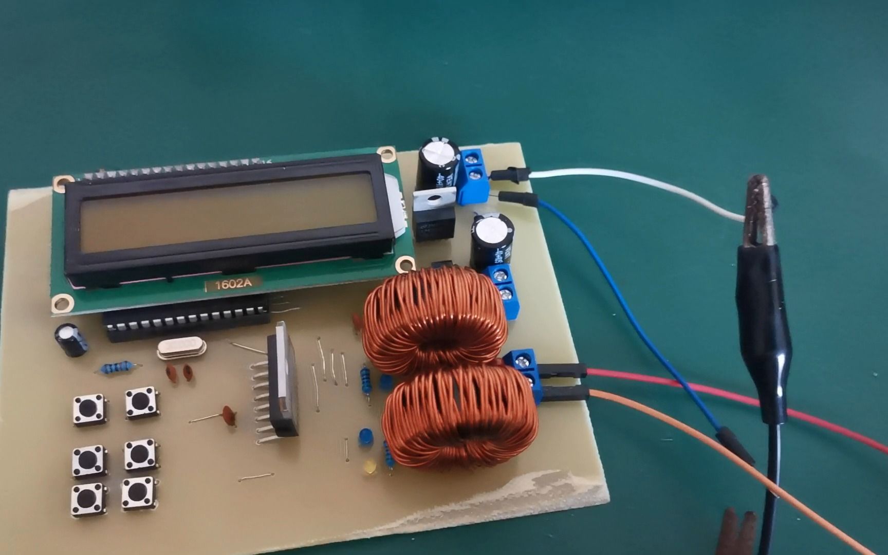 119---基于51单片机SPWM逆变双正弦波输出