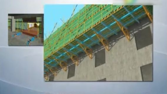 悬挑式脚手架标准化施工演示视频