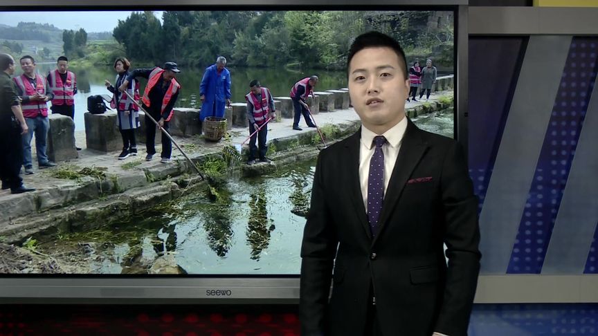 观桥开展河道治理保护水环境