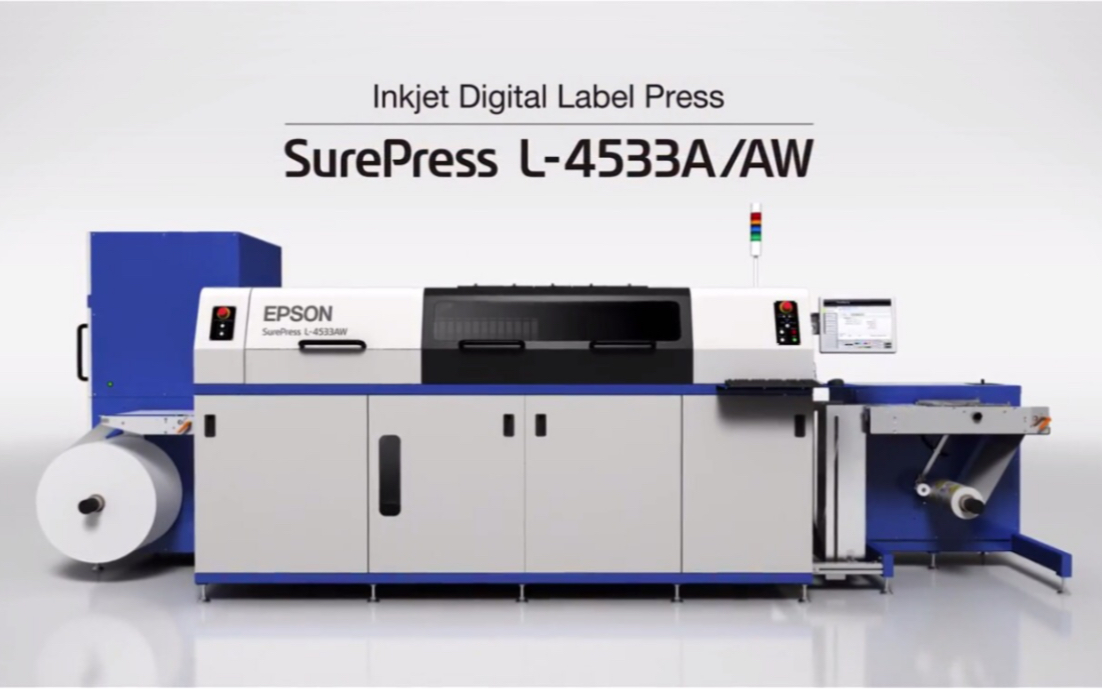 【印刷爱好者】【爱普生】SurePress L-4533AW | 体验标签和包装...