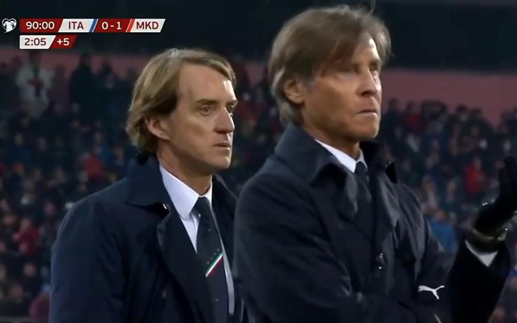 意大利空门不进32脚轰门,被北马其顿一击致命结果无缘卡塔尔世界杯!
