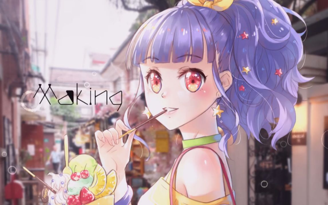 【板绘】用新版OC摸个鱼记录下作画过程【openCanvas7】