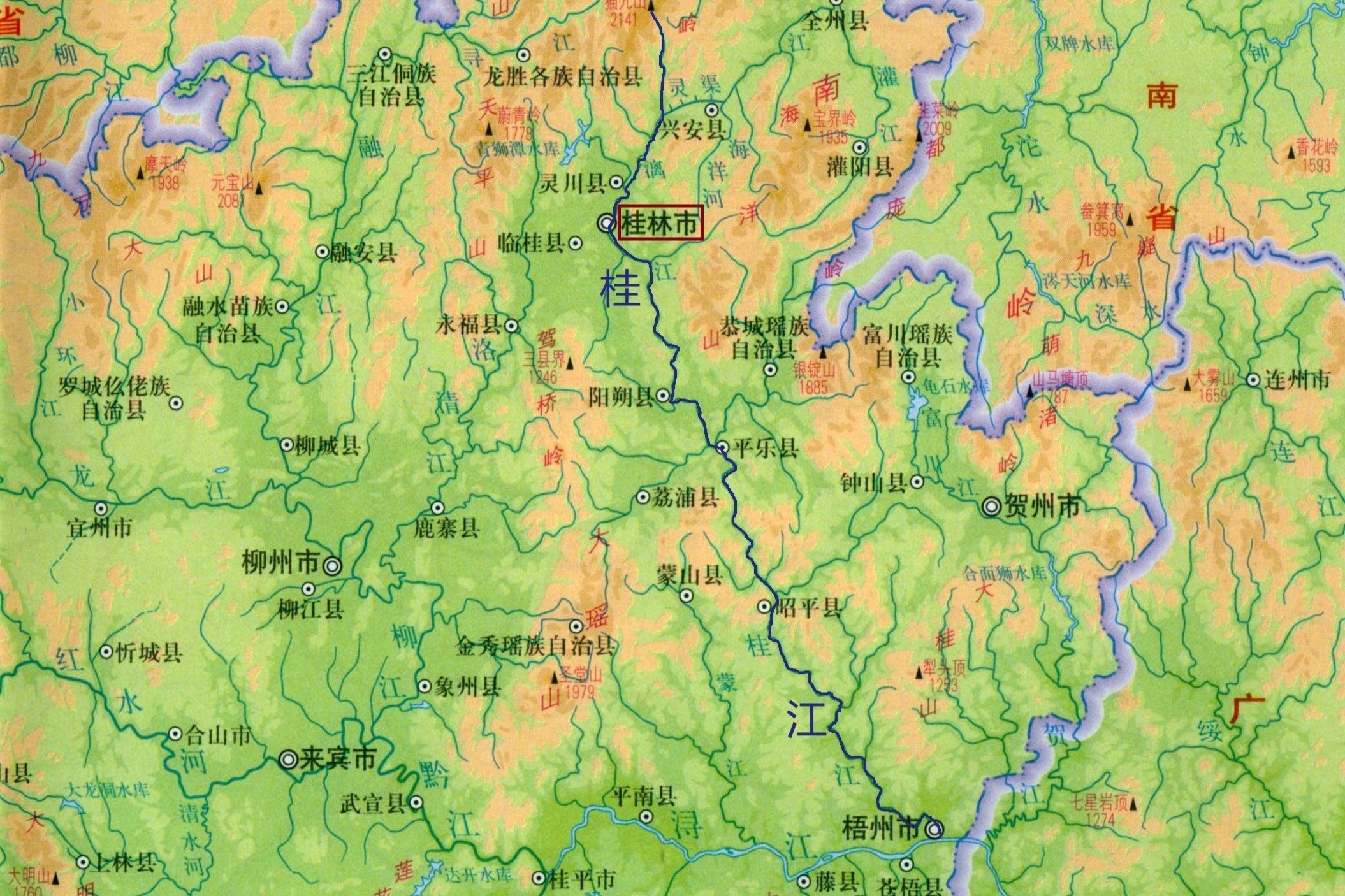 你觉得广西桂林发生超历史实测纪录洪水,有哪些地理原因?