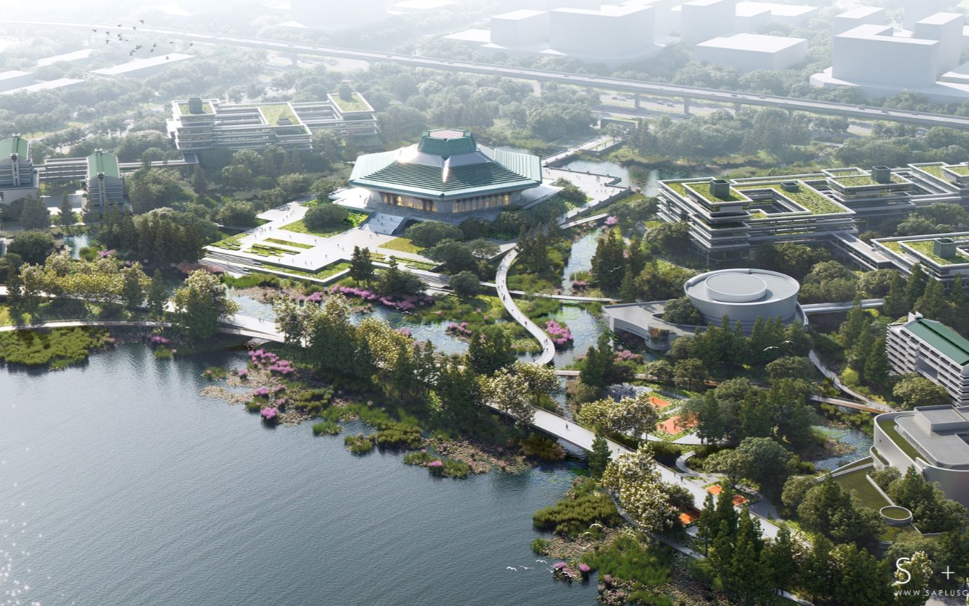 北京协和医学院天津校区概念设计方案 | 评审推荐方案第一名