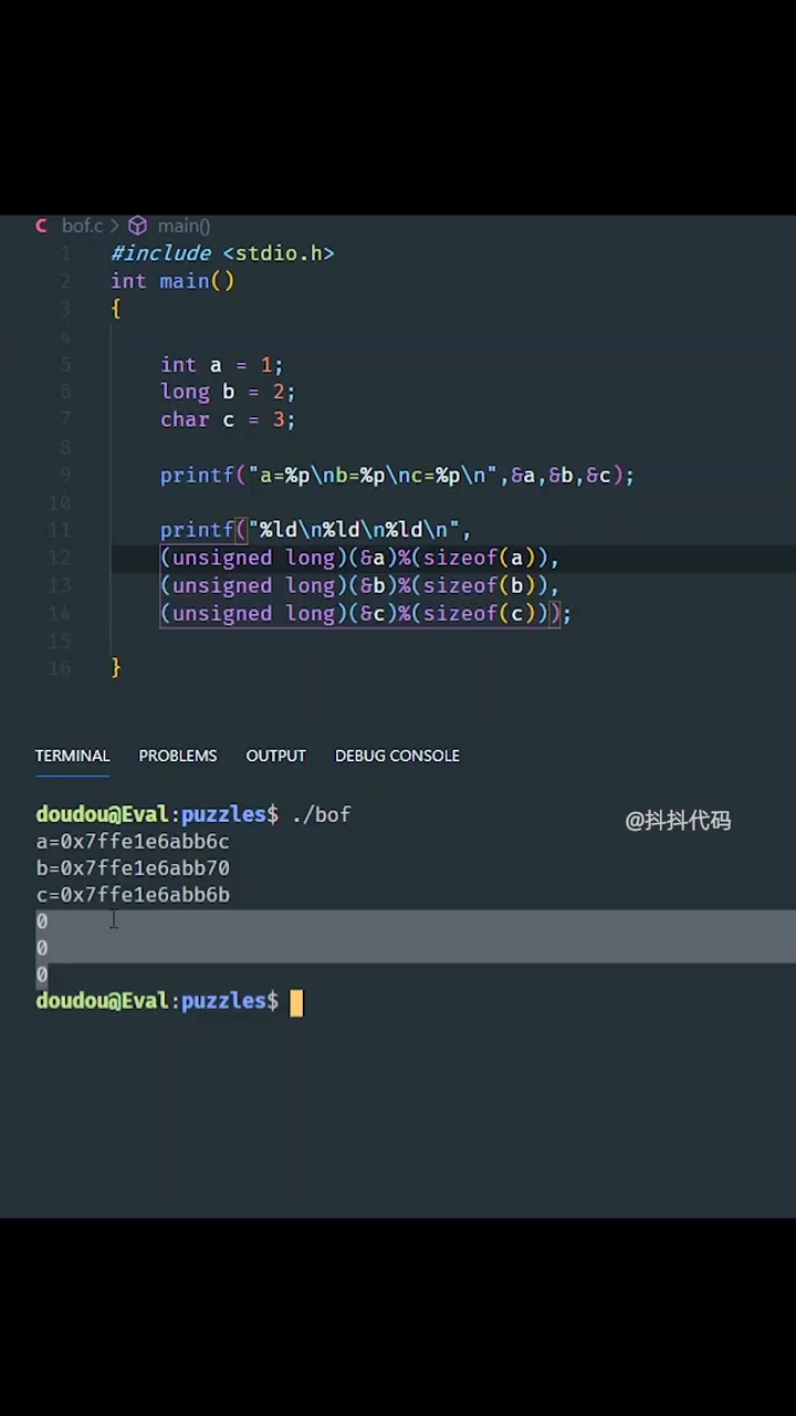 C语言,字节对齐