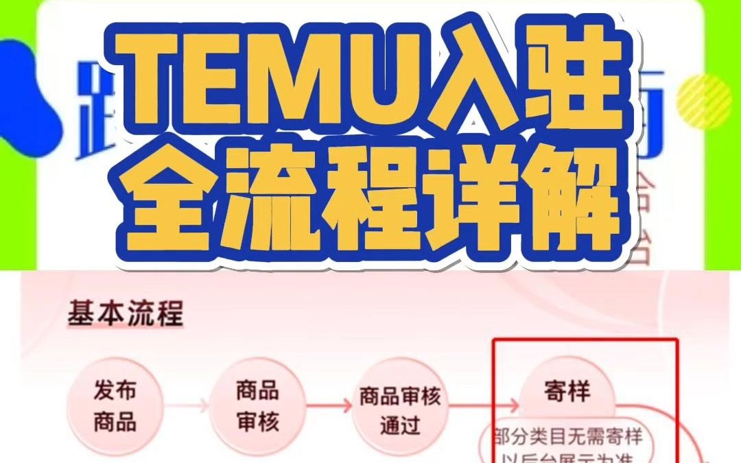 拼多多海外版TEMU入驻全流程详解(目前已开通27个国家站点)