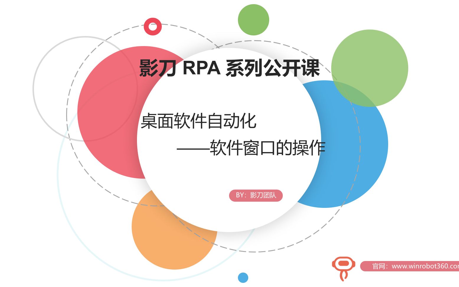 影刀RPA系列公开课:桌面软件自动化-软件窗口的操作