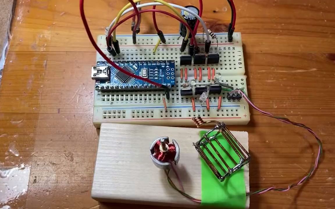基于arduino的鼠笼式异步电机