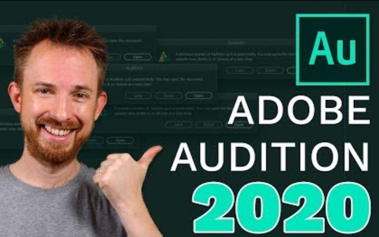 Adobe Audition 2020声音处理软件AU 2020更新细节