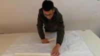 羽绒被壳充绒演示视频