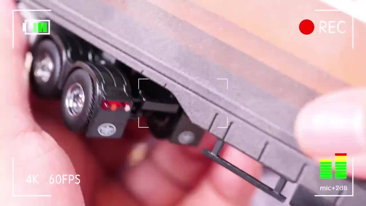 200元值不值?试玩一汽解放J6和J7卡车模型#模型 #卡车 #合金车模 #...