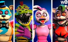 [SFM] FNAF安全漏洞玩具ar展示动画