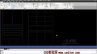 CAD2010建筑设计绘图13.3添加尺寸标注和文字说明