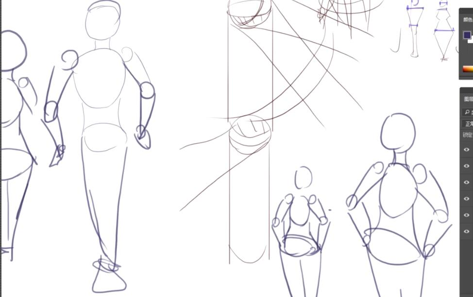 还不会画人体吗？超详细的人体画法基础教程！新手必看教程！