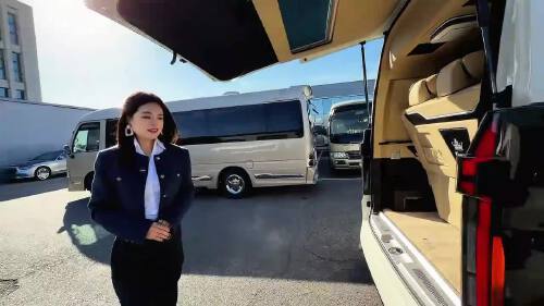 丰田海狮9座蓝牌商务车,空间配置双升级,出行体验大不同!