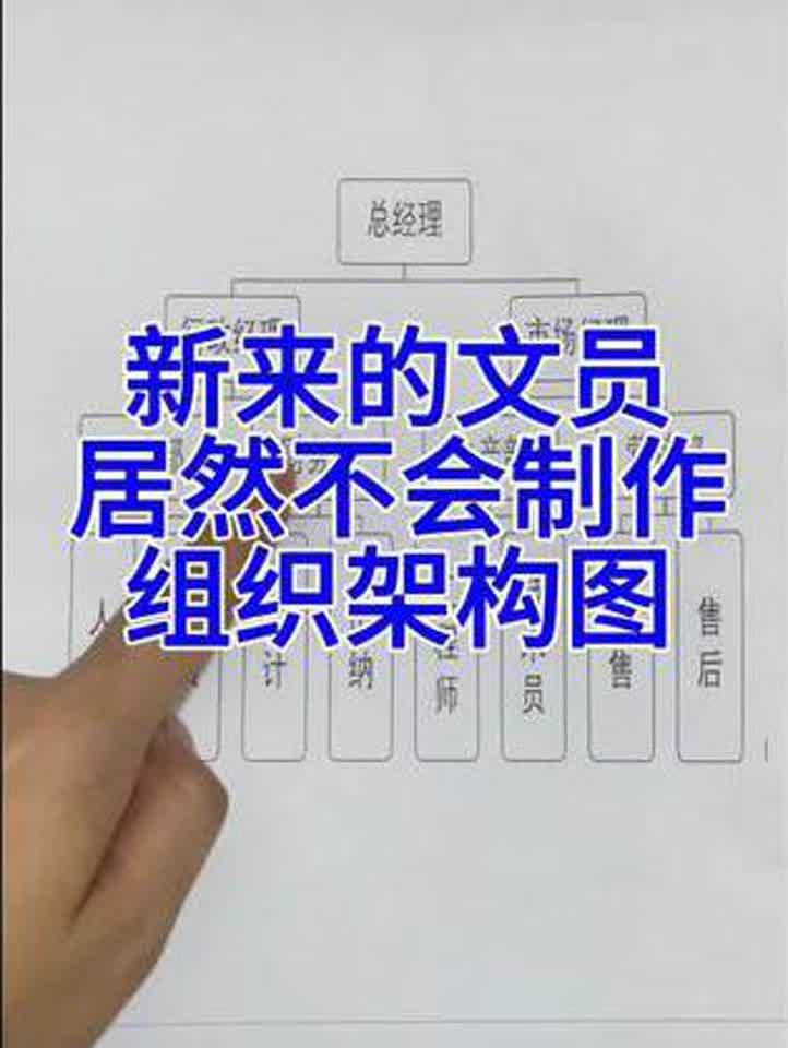 这样完美的组织架构图你会制作吗?零基础的小白也可以成高手哦!职场