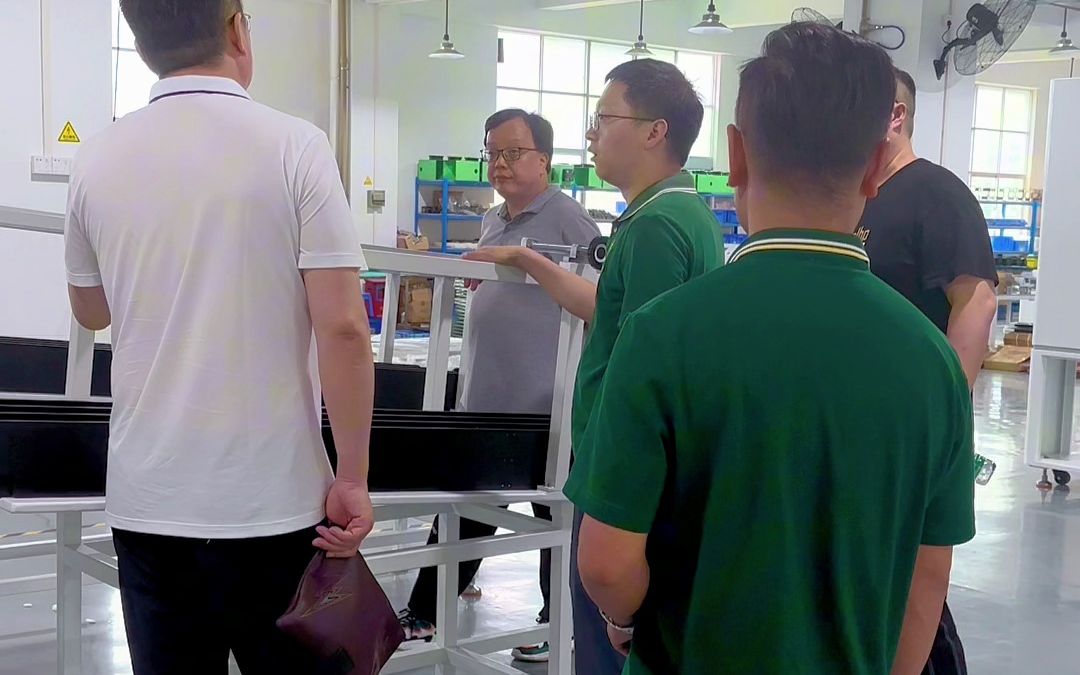 储能模组生产线客户来访
