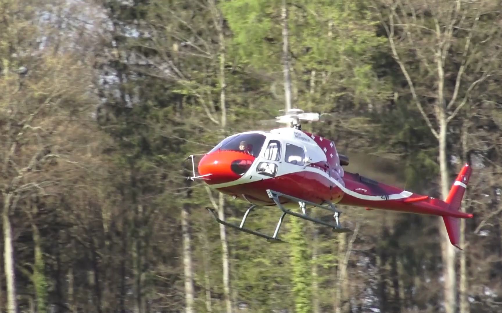 ORIGINAL or MODEL-- ECUREUIL AS 350 SWISS HELICOPTERS