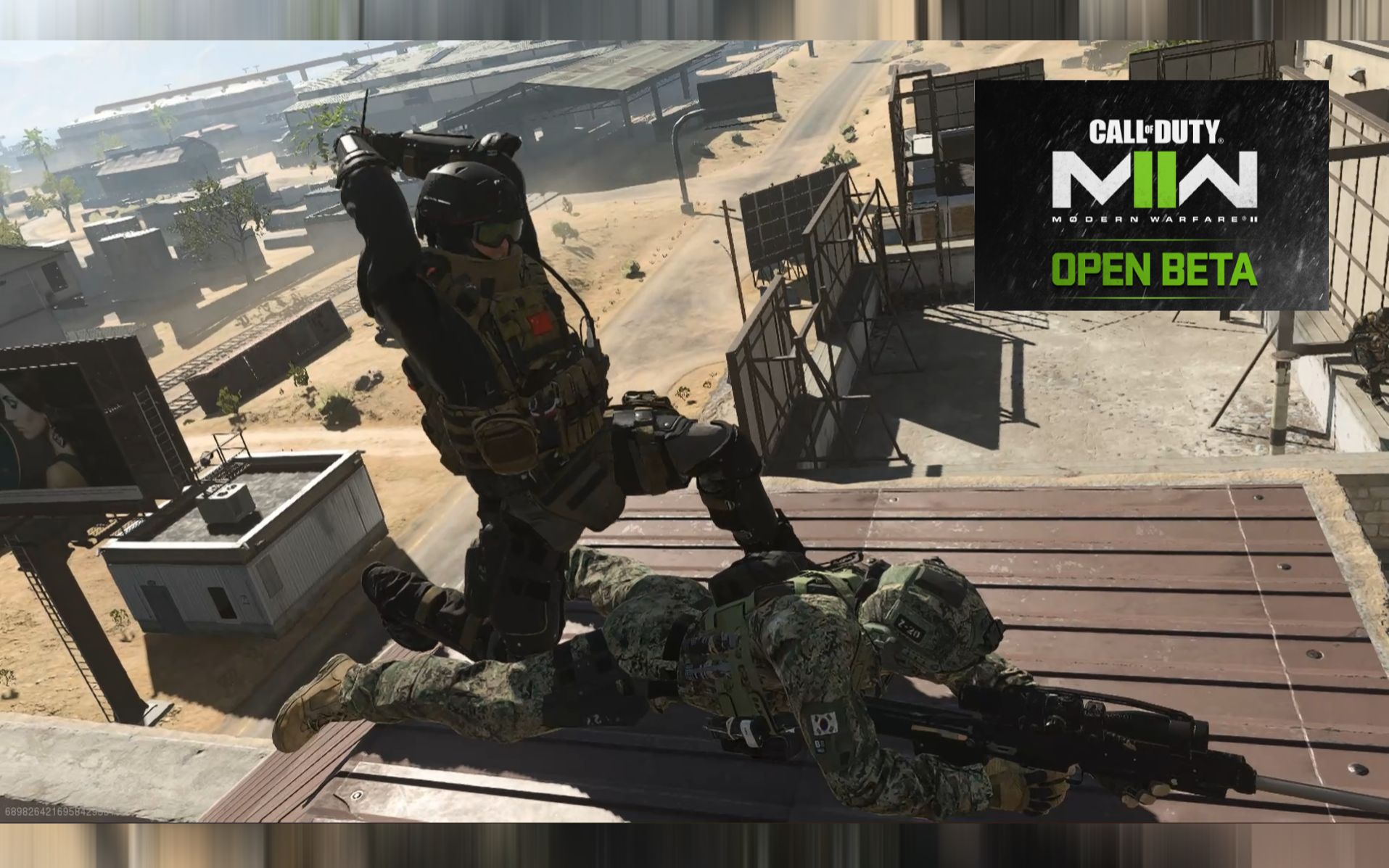 【COD19】天降正义(子墨处决棒子特战兵)