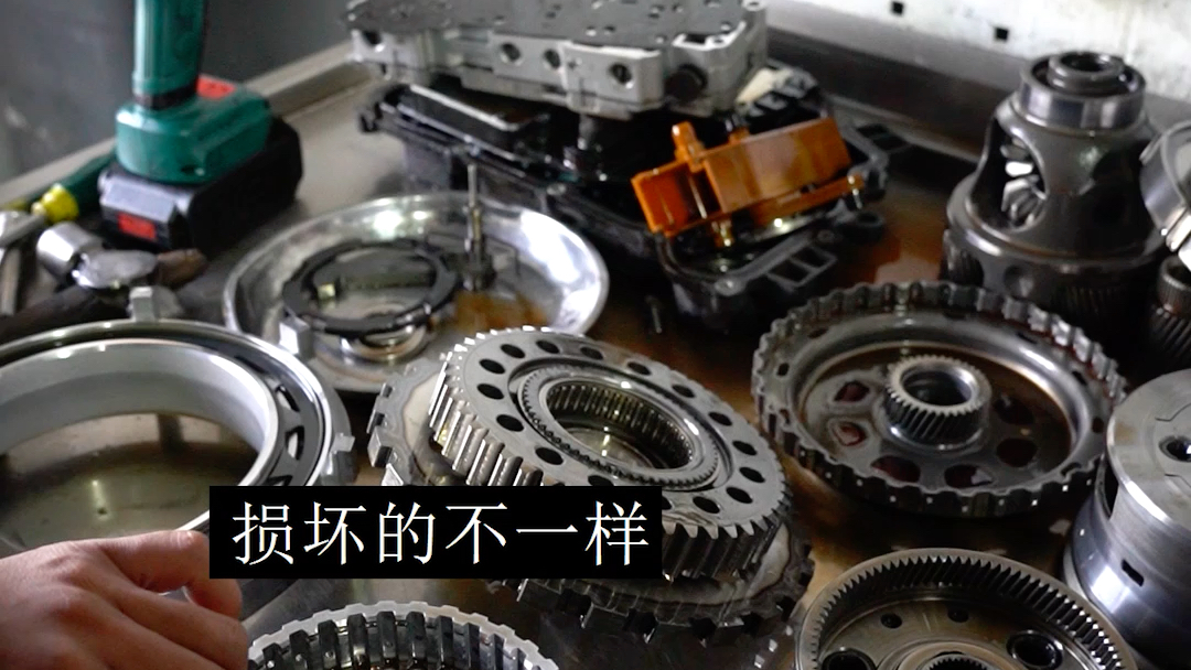 通用君越6AT变速箱故障,45万公里踩油门不走,伴随打滑,45万公路的...