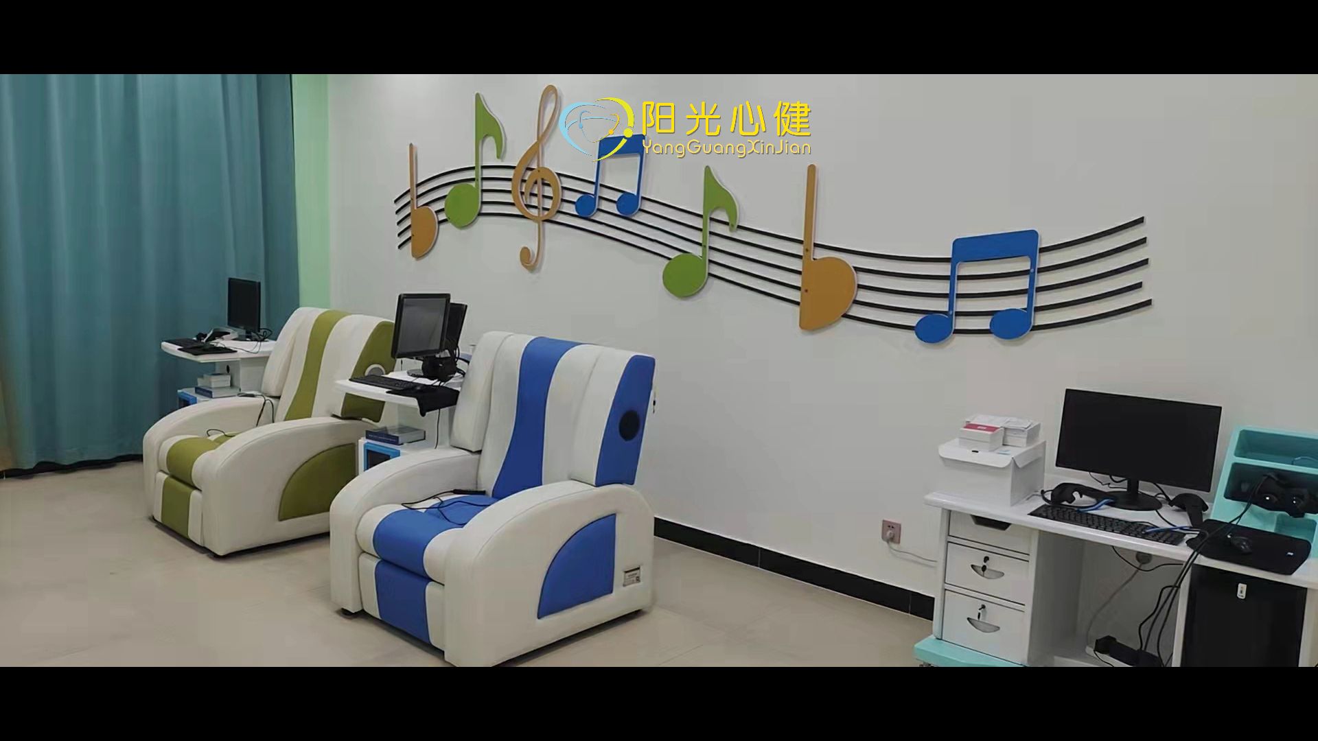 心理咨询室建设设备产品展示,音乐放松椅、情绪宣泄仪、心理沙盘、...