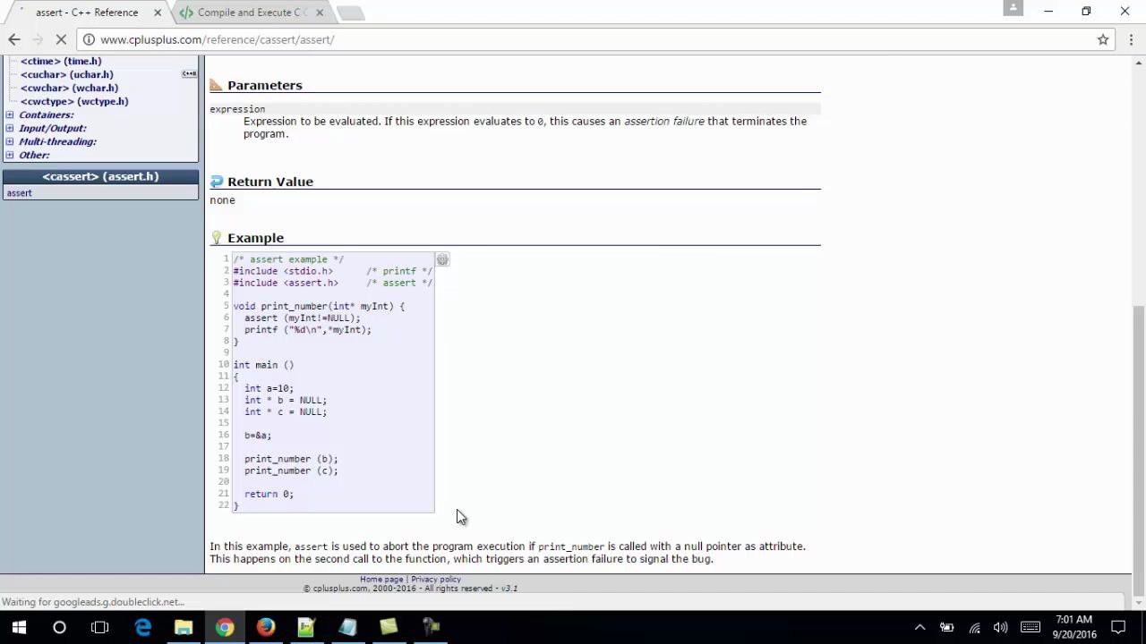 Assertion _ assert() in C _ C++. Interview question _ Programming ...
