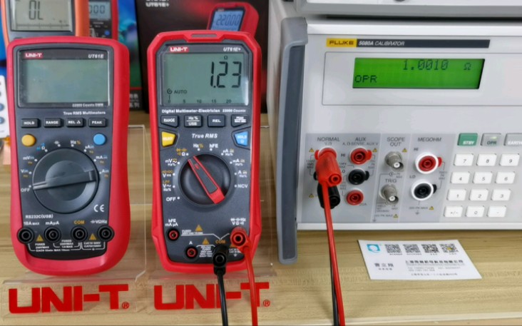 海外买家一次买四台万用表!UT61E+电阻翻车。胜利VC86E优利德UT...