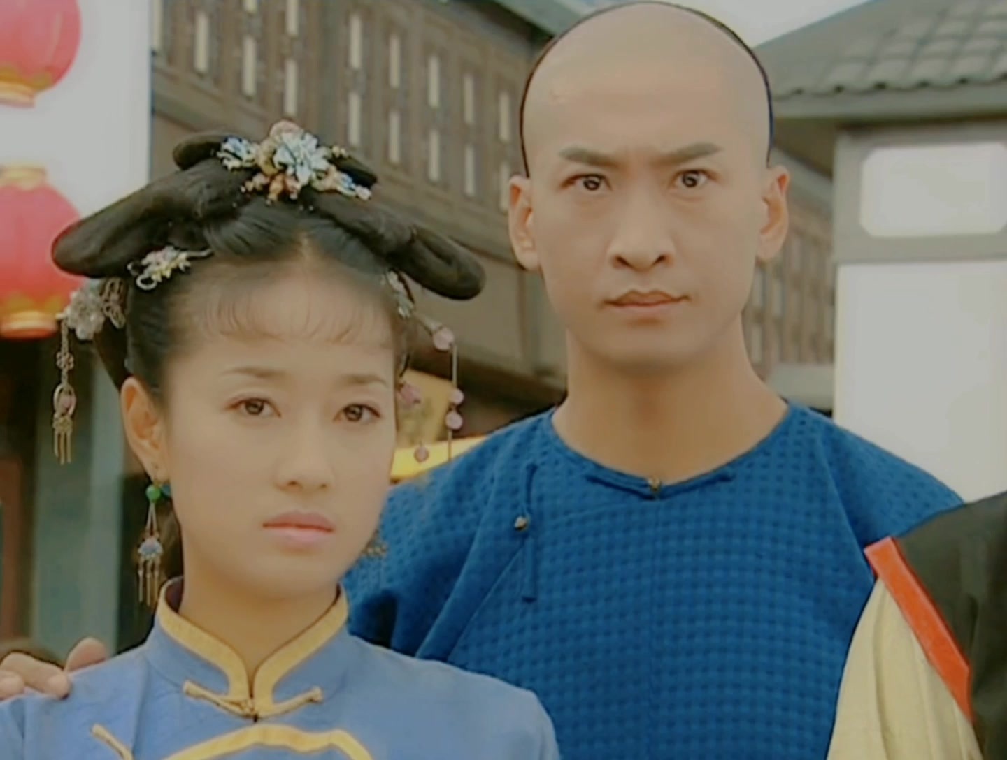 还珠格格3:小燕子他们听到路人的谈话,不禁伤心起来