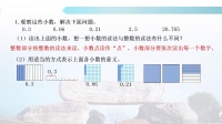 四年级35-1课时《小数的意义和性质单元整理和复习》徐耀固