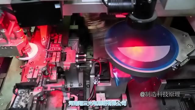 工厂如何生产LED灯珠