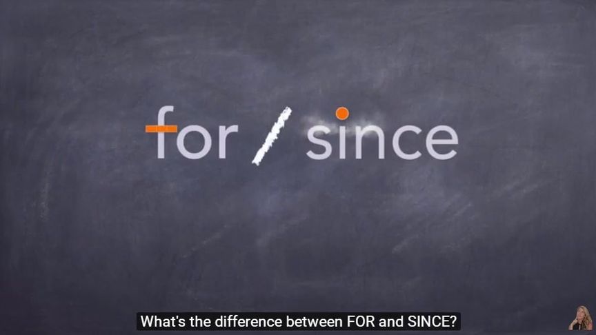 你知道for与since到底有何区别吗?